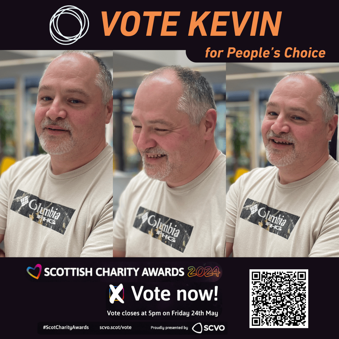 Vote Kevin for People's Choice - Grassmarket Community Project