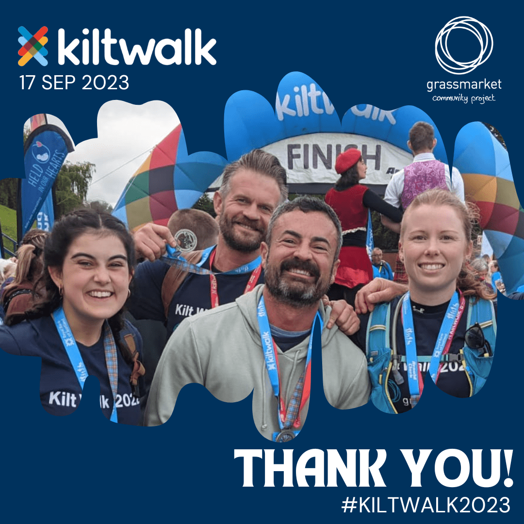 Sponsor Team GCP Kiltwalk - Grassmarket Community Project